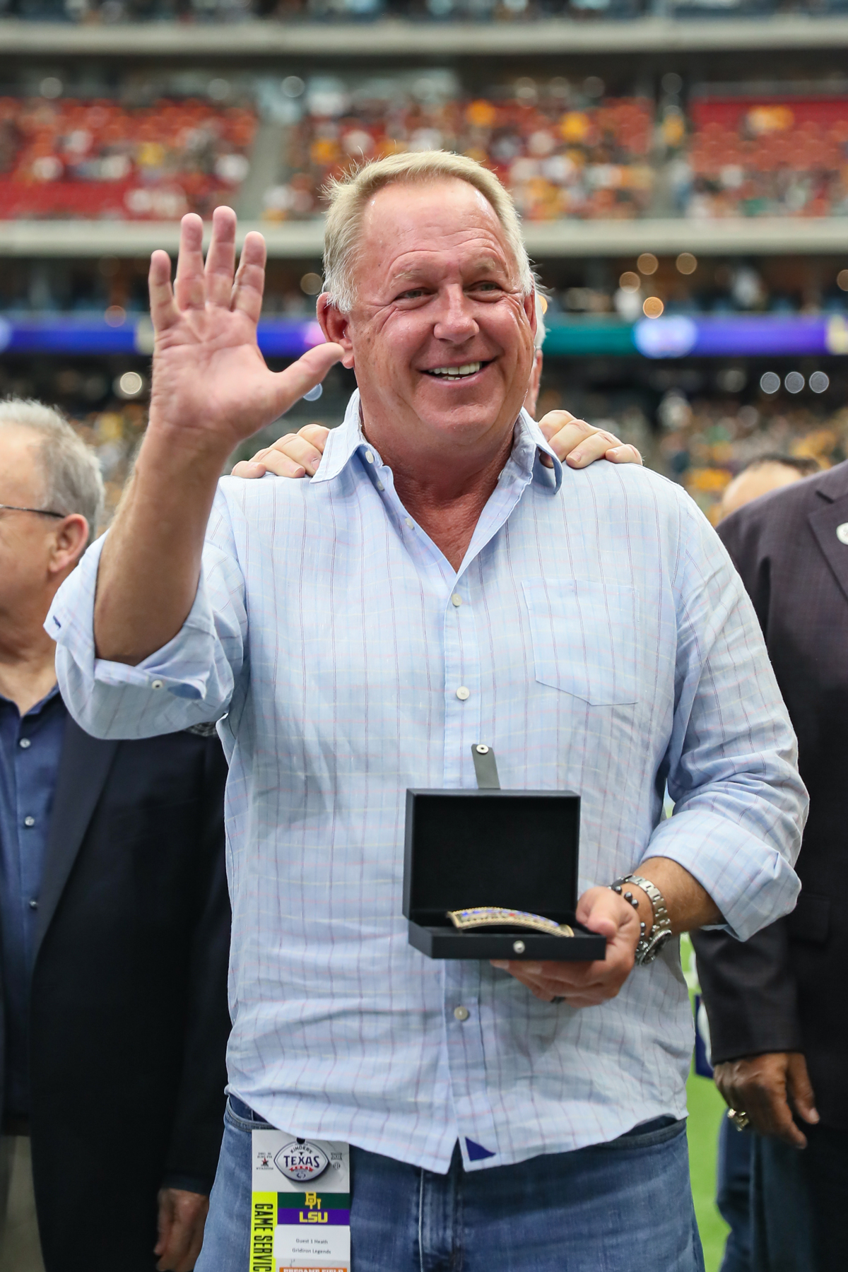 Former Pearland head coach Tony Heath honored at Texas Bowl - Pearland ...